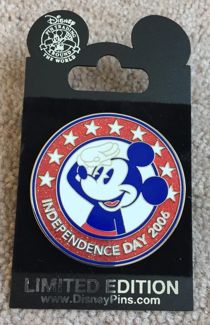 WALT DISNEY STUDIOS Independence Day 2006 Mickey Salute Circle Stars ...