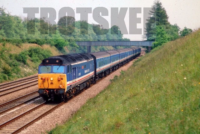 35MM SLIDE BR British Rail Diesel Loco Class 50 50035 1990 Original £4. ...