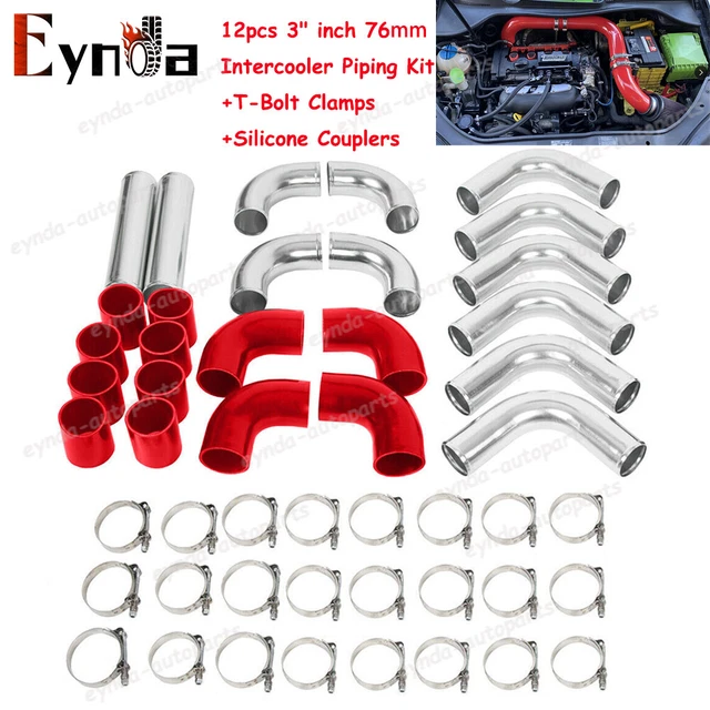Performance Custom Turbo Upgrade 8-Piece 2.5 Inch Universal Turbo ...
