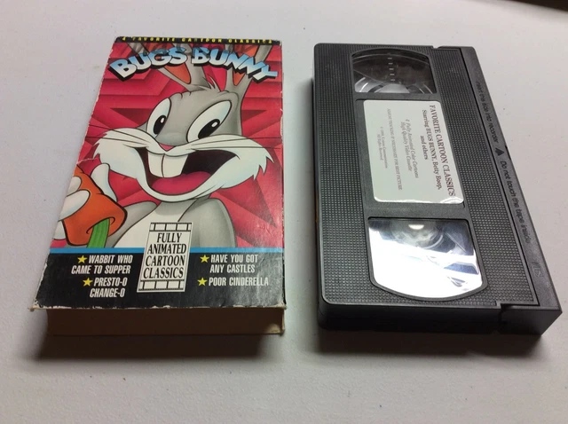 Bugs Bunny 4 Classiques De Dessins Animés Préférés Vhs 1989 Eur 1