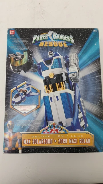 POWER RANGERS LIGHTSPEED Rescue Max Solarzord 2001 Bandai Collectible ...