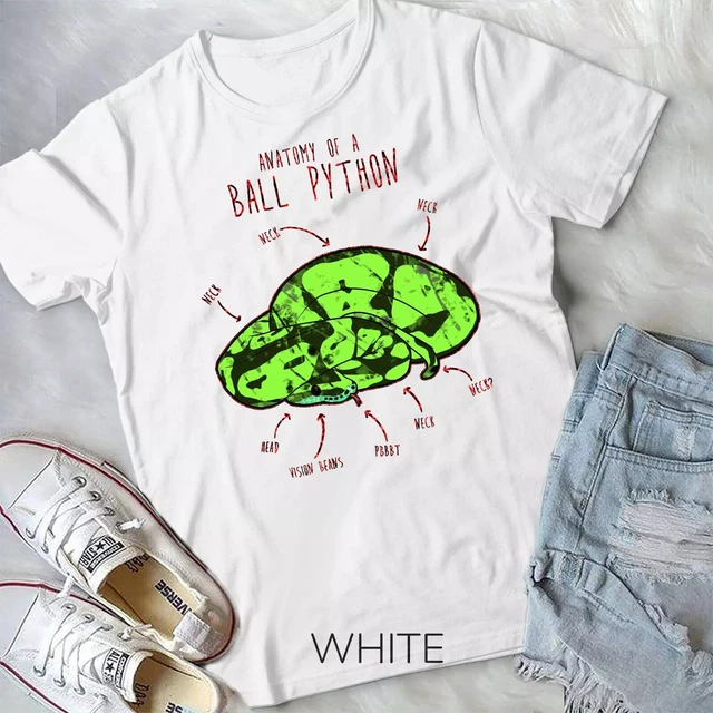 ANATOMY OF A Banana Ball Python, Funny Reptile Snake Lover Unisex T-Shirt £18.86 - PicClick UK