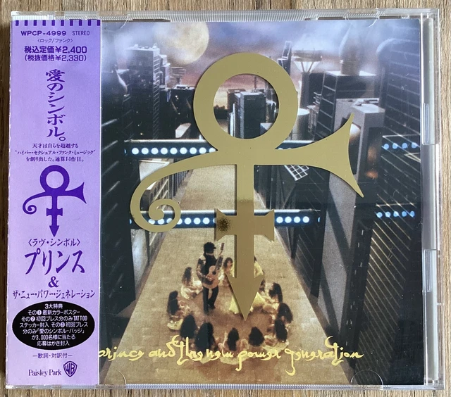 PRINCE NEW POWER Generation Love Symbol CD Album 1992 JAPON WPCP-4999 ...