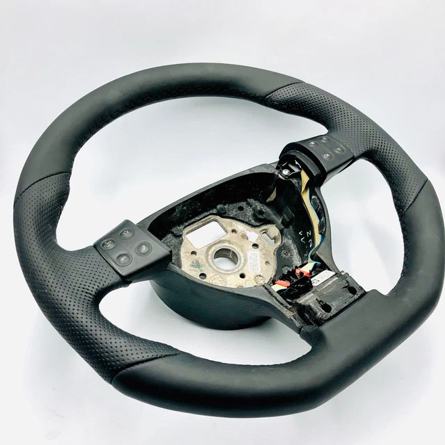 R-LINE POUR VW Passat B6 Volant en Cuir Neuf R-Line Multi Noir Nuits ...
