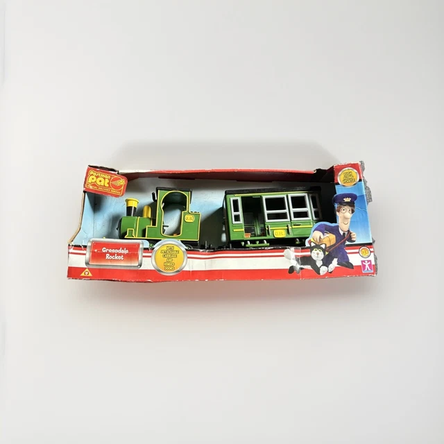 POSTMAN PAT GREENDALE Rocket Train Push Along Vehicle,with Detachable ...
