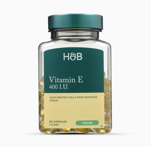 HOLLAND & BARRETT Natural Vegan Vitamin E 400I.U 90 Capsules £25.00 ...