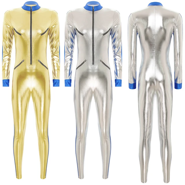 WOMEN'S JUMPSUIT PHOTOGRAPHY Bodysuit Alien Catsuit Spaceship Leotards ...
