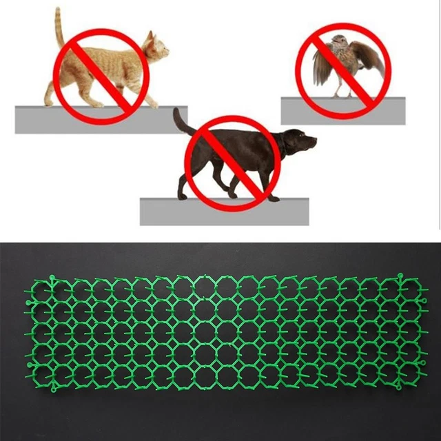 PLASTIC CAT REPELLENT Mat Spike Strips for Plant Protection 1Pcs ...