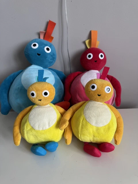 CBEEBIES TWIRLYWOOS SOFT Toy Bundle X 4 Great Bighoo, Toodloo, Chickedy ...