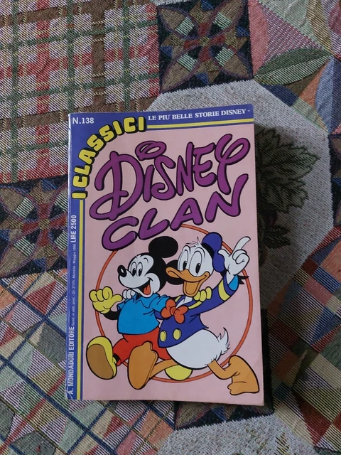 WALT DISNEY CLASSICI Disney Seconda Serie Del 1988 N. 138 Disney Clan ...