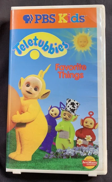 TELETUBBIES - FAVORITE Things (VHS, 1999) Clamshell Packaging £3.90 ...