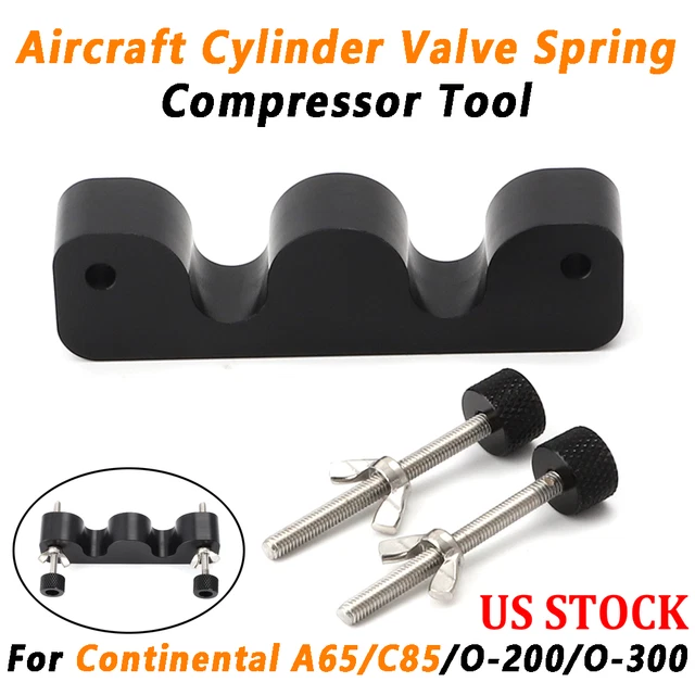 AIRCRAFT CYLINDER VALVE Spring Compressor Tool For Continental A & C ...