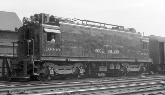 CRI&P CHICAGO ROCK Island & Pacfic Railroad locomotive No 10000 Old ...