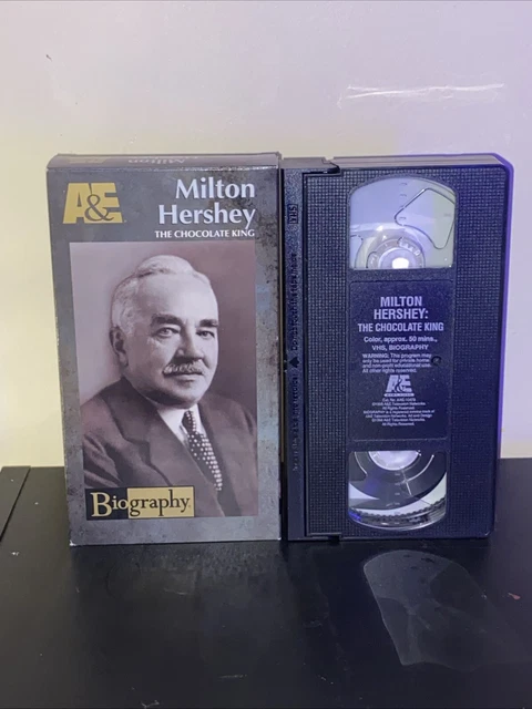 BIOGRAPHY: MILTON HERSHEY - The Chocolate King (VHS, 1996) £3.78 ...