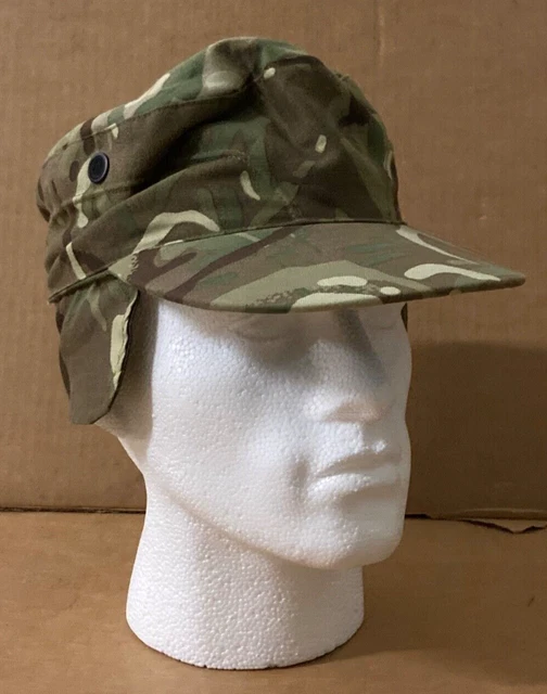 BRITISH ARMY MTP Camo Combat Cap Hat - Choose Size £5.95 - PicClick UK
