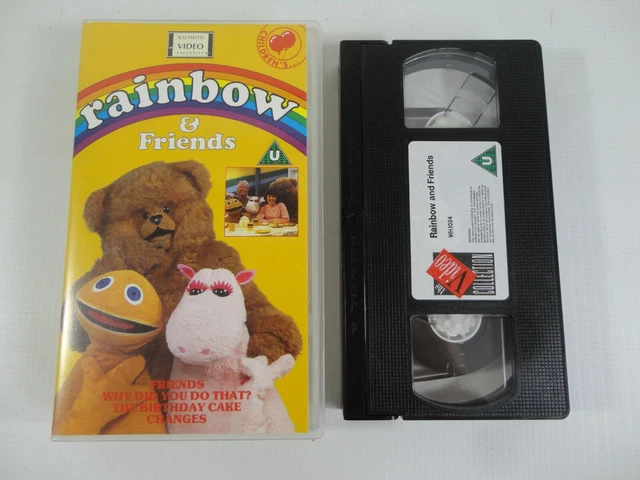 RARE RAINBOW & Friends VHS Video Tape WHSmith Exclusive Vintage 1991 ...