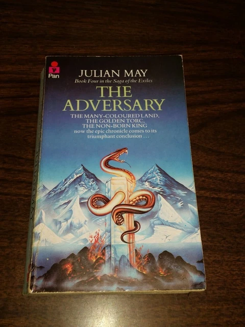 LIVRE DE POCHE Julian May The Adversary (Boîte20)