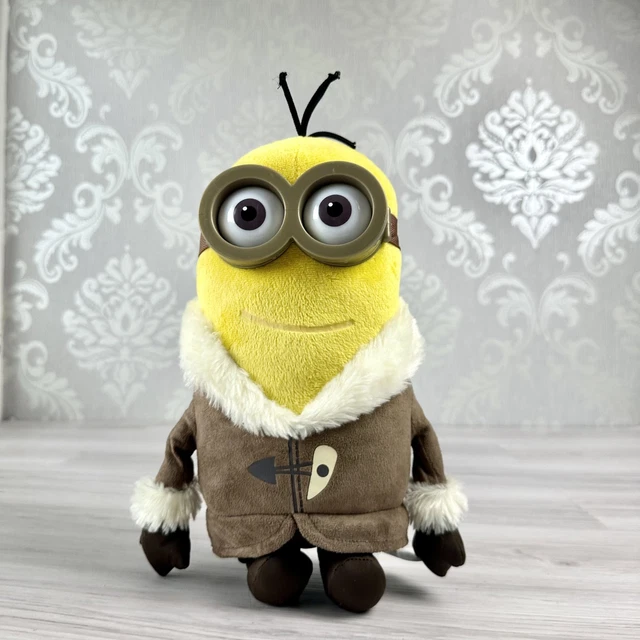 DESPICABLE ME MINION in Winter Jacket Soft Toy Plush 13' £8.50 ...