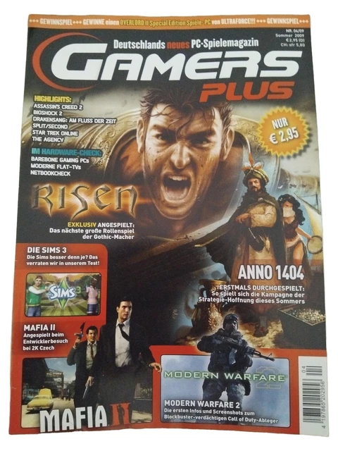 GAMERS PLUS MAGAZINE Jeux PC Été 2009 Risen Anno 1404 MW2 EUR 30,95 ...