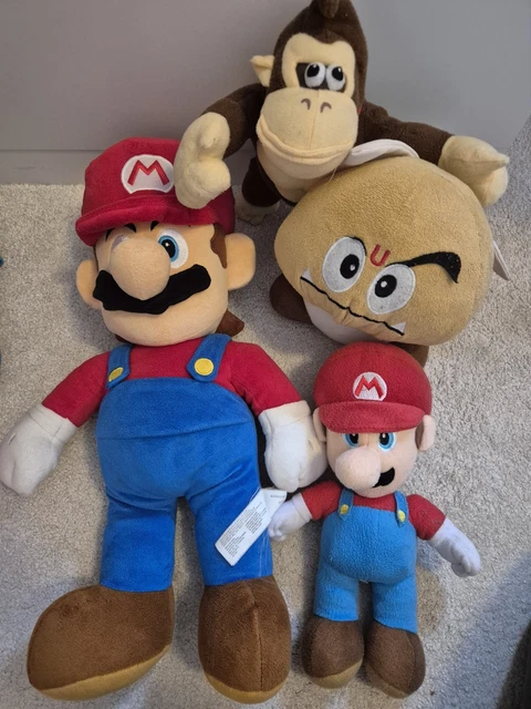 SUPER MARIO PLUSH Toys Bundle 4 Pieces £17.03 - PicClick UK