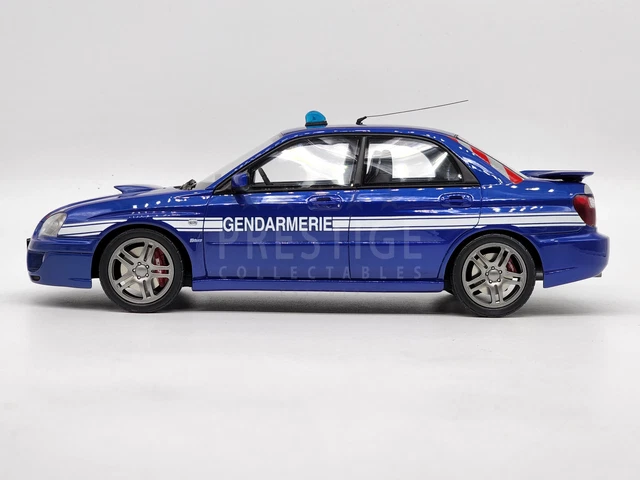OTTOMOBILE 2006 SUBARU Impreza WRX STI Gendarmerie Police OT948 1:18 ...