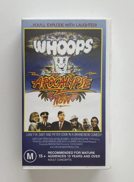WHOOPS APOCALYPSE NOW [VHS] Force Video Sell-Thru Tape New & Sealed £12 ...