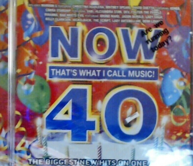 NOW THAT'S WHAT I Call Music! 40 by Various Artists (CD, 2011) NEW #36 ...