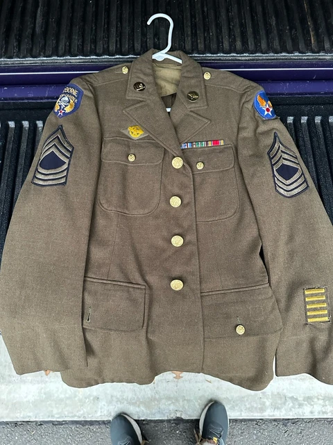 WW2 AIRBORNE TROOP Carrier Command Class A Nco Ike Jacket British Made ...