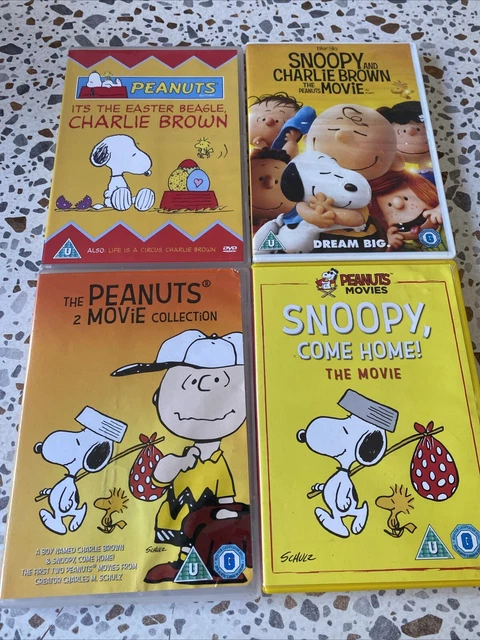 SNOOPY AND CHARLIE Brown The Peanuts DVD Bundle £9.99 - PicClick UK