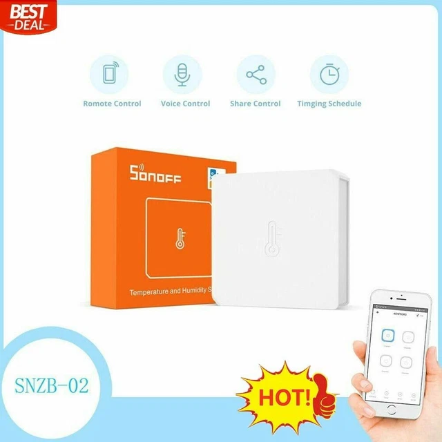 SONOFF SMART HOME ZigBee Bridge Temperature Humidity Window Sensor ...