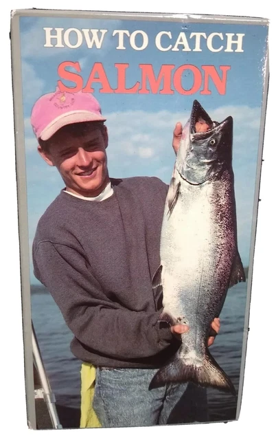 HOW TO CATCH Salmon (VHS) Fishing VHS 30 mins. 1989 £4.63 - PicClick UK
