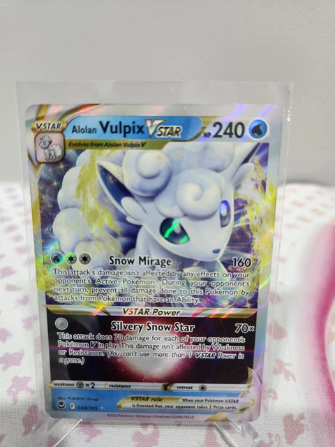 POKÉMON TCG - Alolan Vulpix VSTAR 034/195 - Silver Tempest - Double Rare - NM/M EUR 3,66 ...
