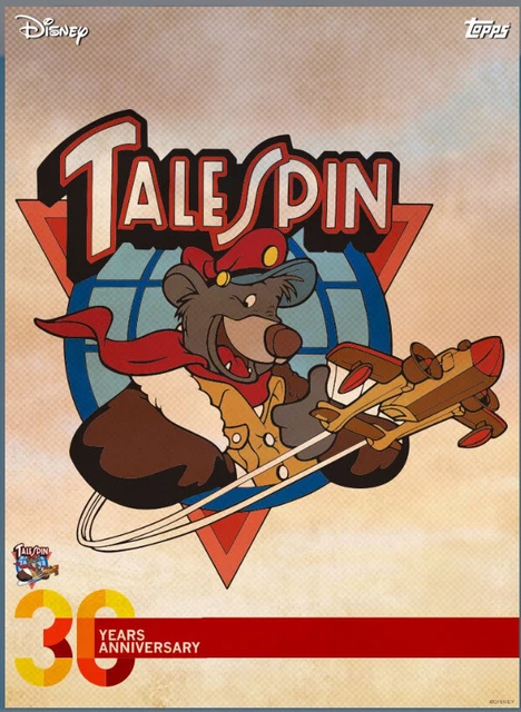 TOPPS DISNEY COLLECT Digital TaleSpin 30th Standard Cards Insert Award ...