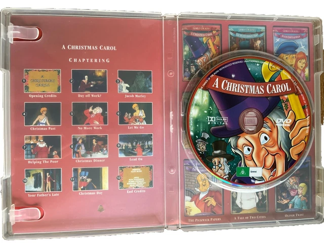 DVD: A CHRISTMAS Carol - 2004 Animated Xmas Fantasy, Story By Charles ...