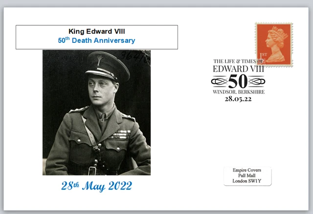 GB 2022 KING edward viii royalty smoking militaria postcard superb used ...