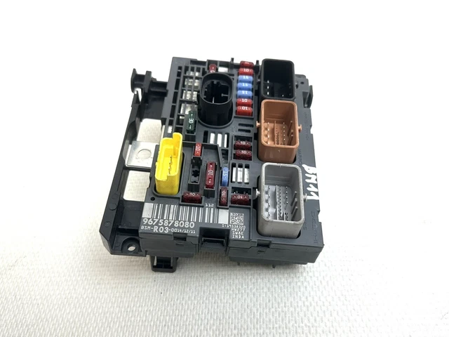 BSM R03 9675878080 Boîte à Fusibles Citroen Berlingo C4 Jumpy Peugeot ...