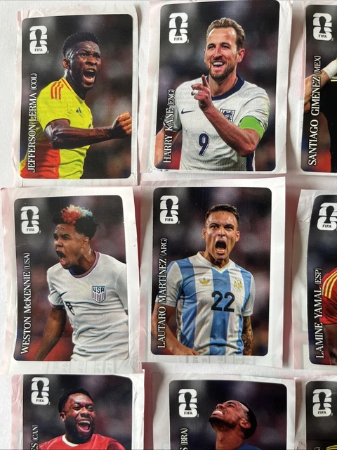PANINI FIFA WORLD Cup 2026 Sticker Coca-Cola Full Set 12 Stickers US ...