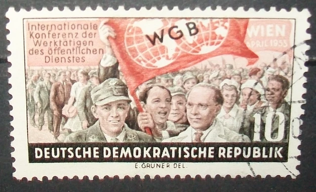 N°3208X STAMP GERMAN DEMOCRATIC REPUBLIC DDR 1955 CANCELED aus EUR 0,37 ...