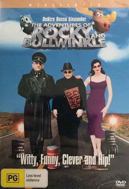 THE ADVENTURES OF Rocky And Bullwinkle Robert DeNiro : Region 1 : U.S.A ...