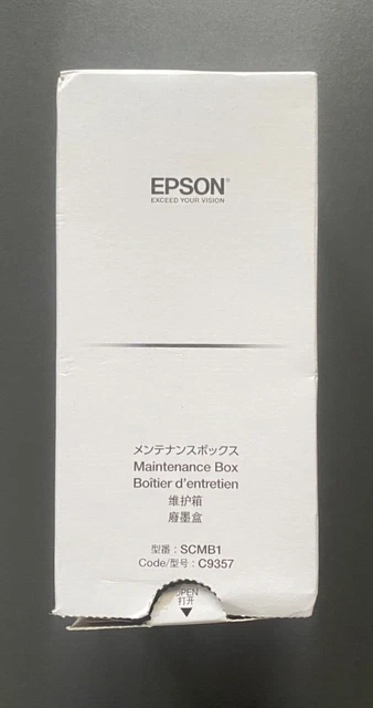 GENUINE EPSON MAINTENANCE BOX - SCMB1 C9357 / C12C935711 (INC VAT) £14. ...