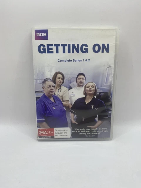 GETTING ON COMPLETE Series 1 & 2 DVD BBC Jo Brand Vicki Pepperdine ...