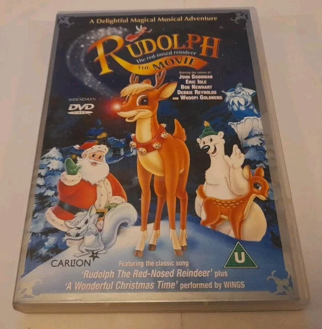 RUDOLPH THE RED-NOSED Reindeer Movie 1998 - Rare UK R2 DVD Near Mint ...