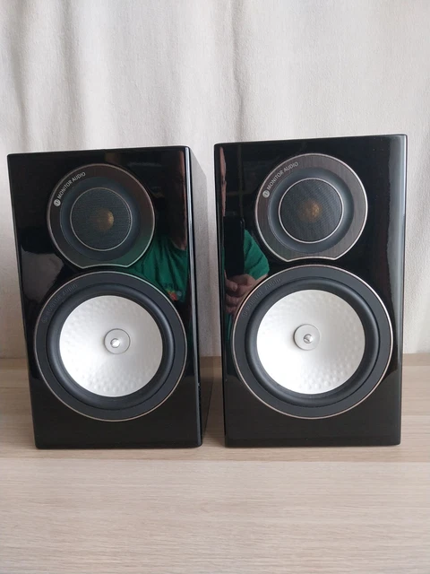 MONITOR AUDIO SILVER RX1 Black Gloss Speakers £208.68 - PicClick UK