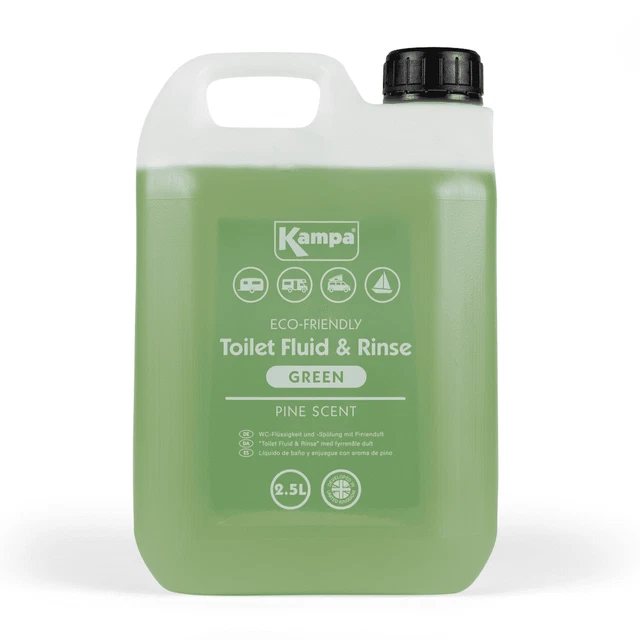 KAMPA ECO FRIENDLY Portable Toilet Waste/Flush Tank Fluid – 2.5 Litres ...