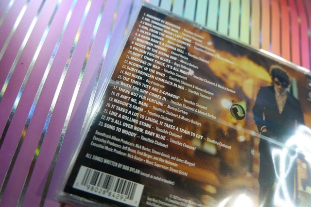 OST NEW &A Complete Unknown" CD Feb 2025 BOB DYLAN SOUNDTRACK Timothée ...