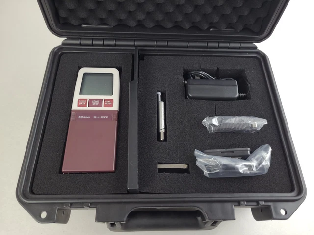 MITUTOYO SURFTEST SJ-201 Surface Roughness Tester KIT $1,273.85 ...