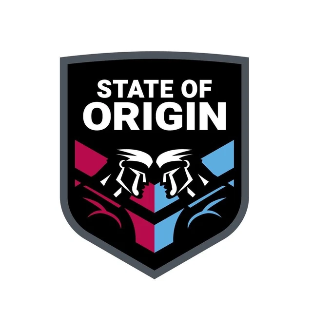 STATE OF ORIGIN Nrl Rugby Team Poster,Nsw Blues Qld Maroons, Bargain, 2 ...