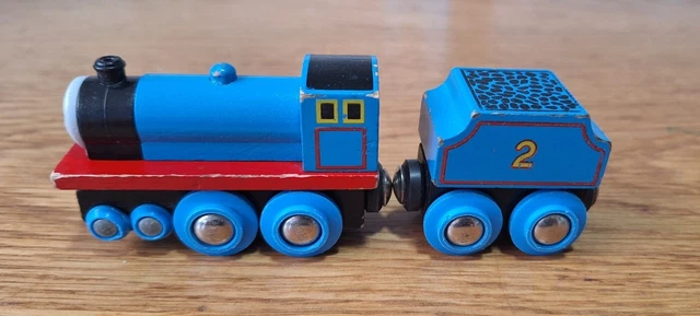 THOMAS THE TANK Engine & Friends Wooden Train - EDWARD - BRIO 1996 Rare ...