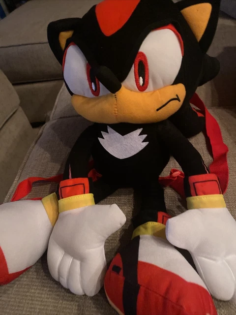 JUMBO SONIC THE Hedgehog Shadow Plush Figure Stuffed Backpack £30.44 ...
