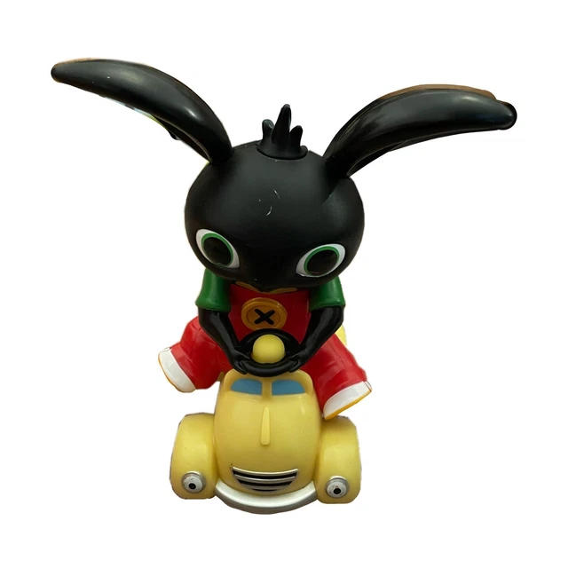 CBEEBIES BING BUNNY Squeaking Taxi Push Along Car Toy VGC £5.50 ...
